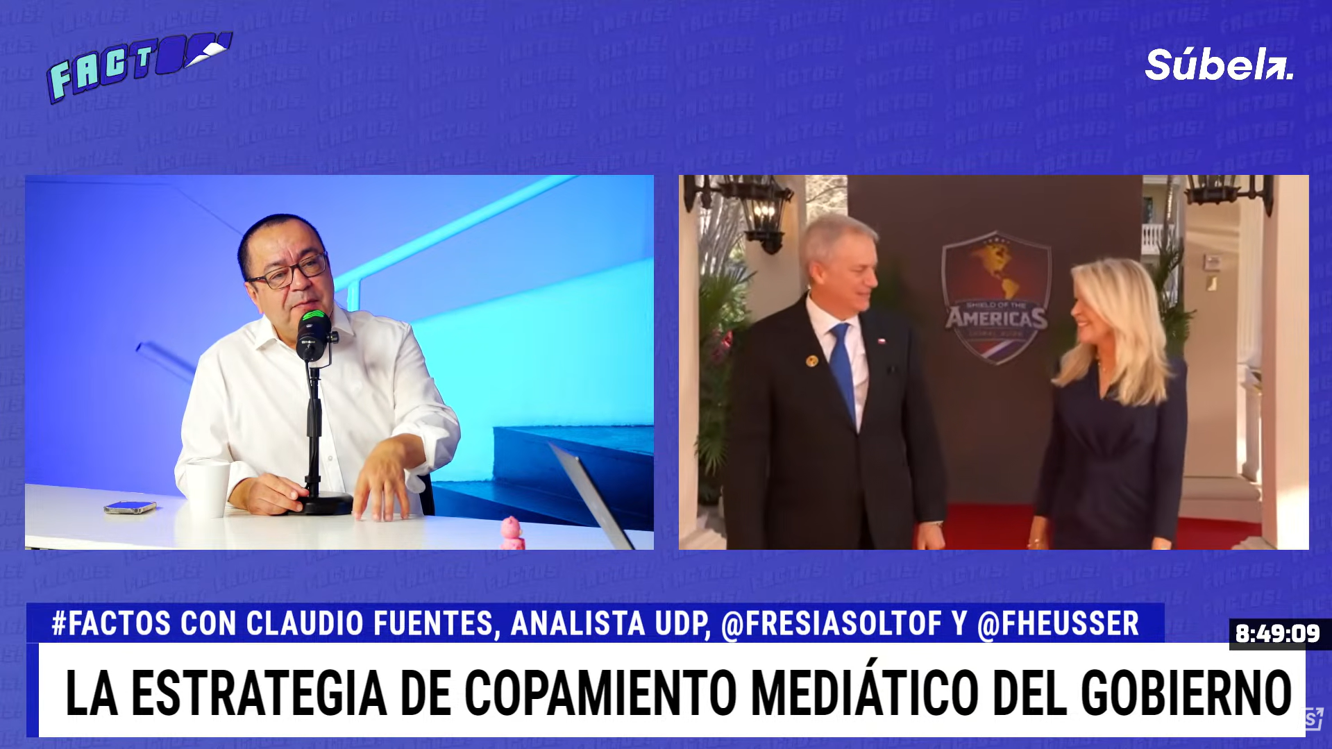 Entrevista a Claudio Fuentes: copamiento mediático del gobierno de Kast ...
